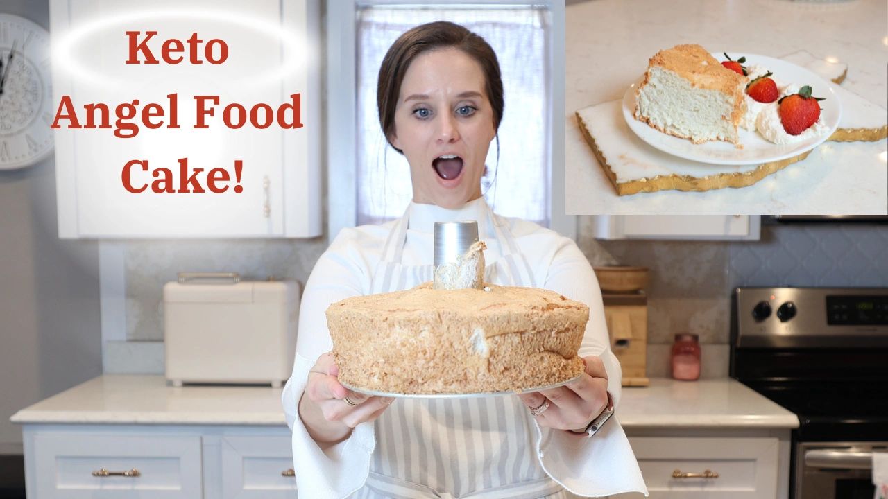 Keto Angel Food Cake